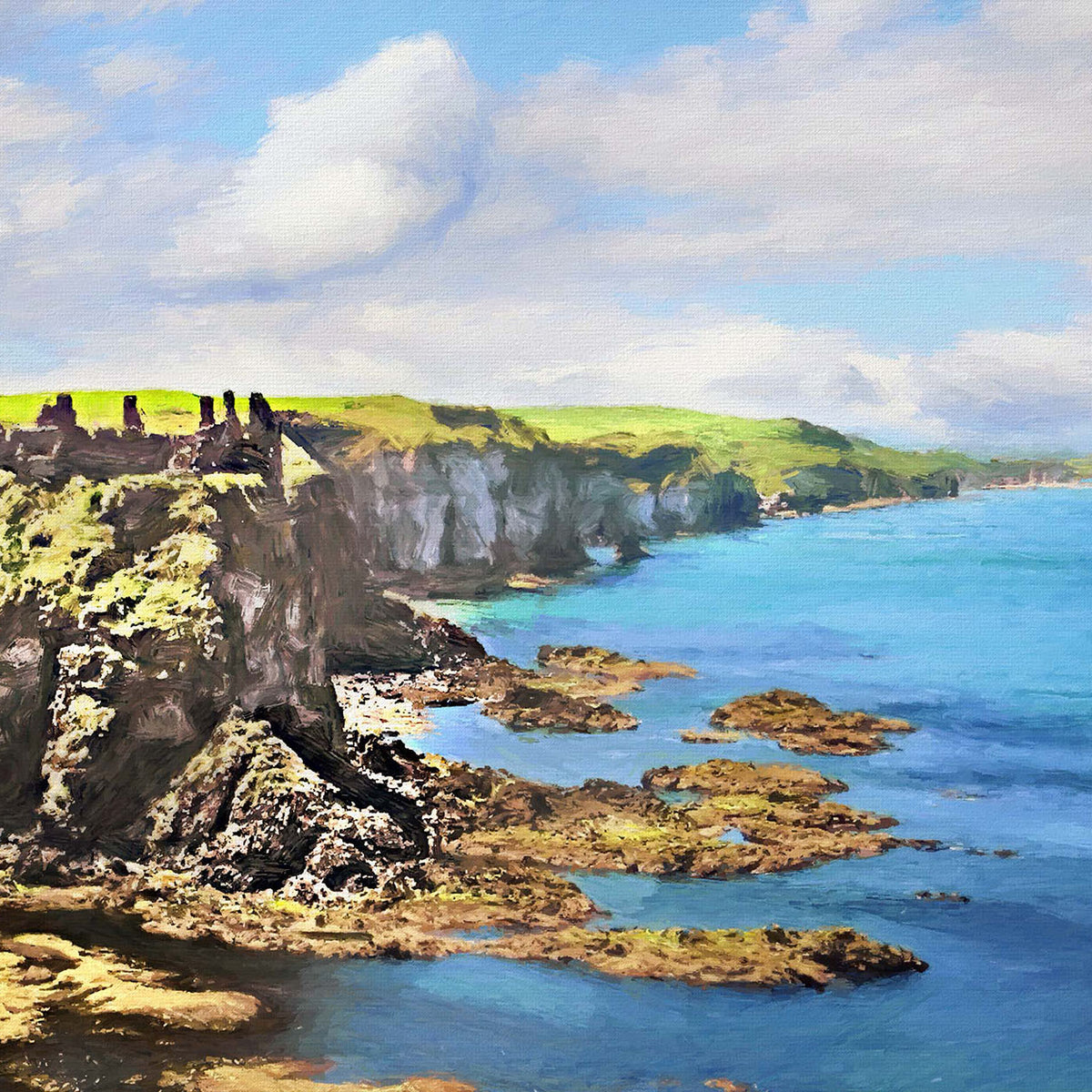 Dunluce Castle to Portrush – Lucas Creative Art